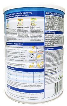 Nature One Dairy Infant Formula - Newborn (0-6 months) - Formula ...