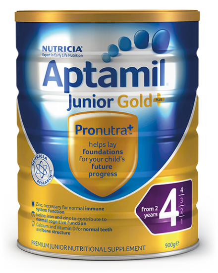 Aptamil Gold+ Step 4 Junior Nutritional Supplement From 2 years 900g ...