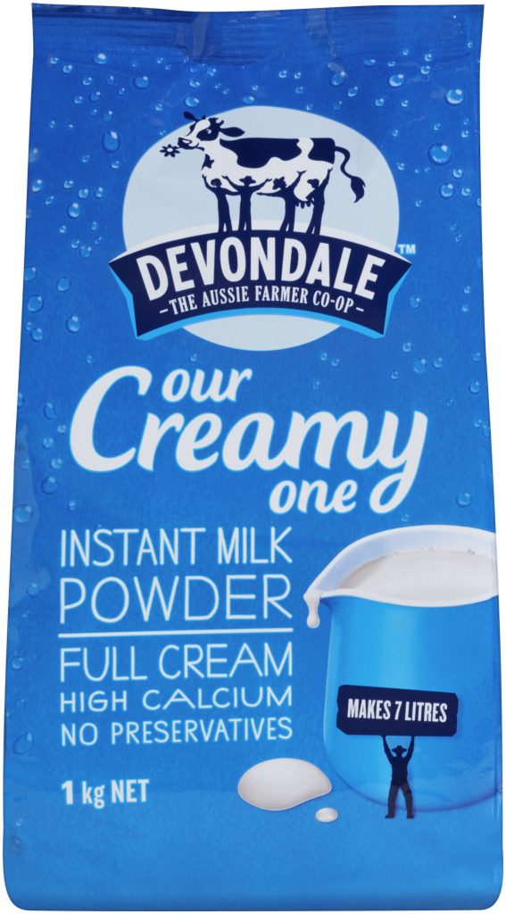 Devondale Milk Powder Full Cream 1kg - Formula WarehouseFormula Warehouse